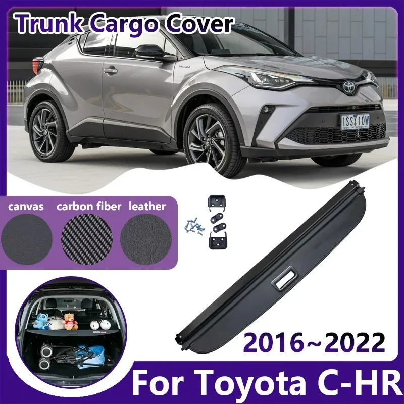 Автомобильный багажник, занавеска для Toyota C-HR 2020, аксессуары CHR C HR IZOA 2016 ~ 2022 ...