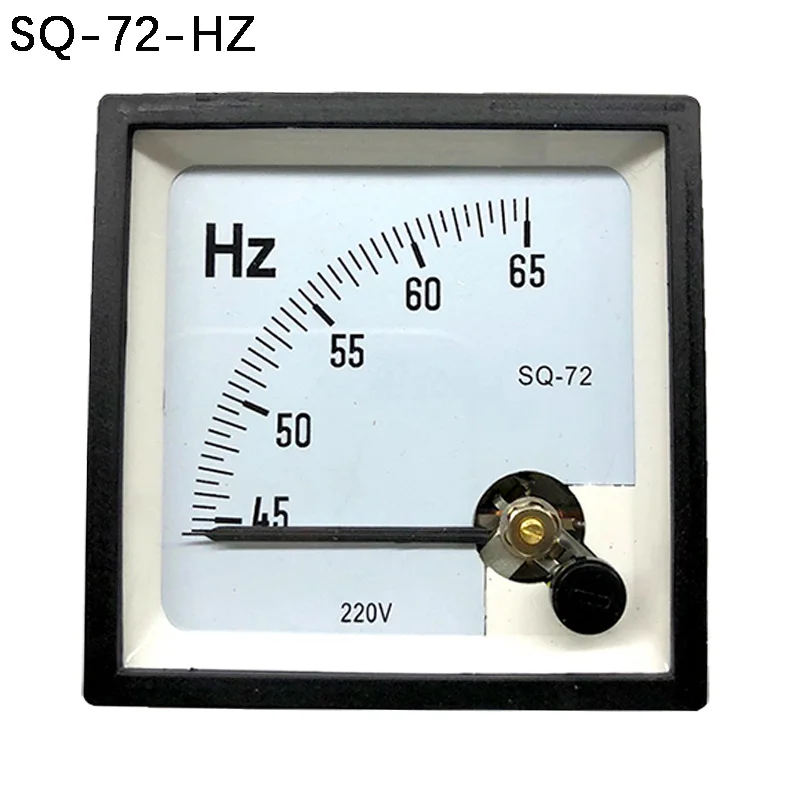 Фотосессия 1 шт., Φ SQ-72 AC 110V 220V 380V Φ/Hz meter /Herzt meter 45 ...