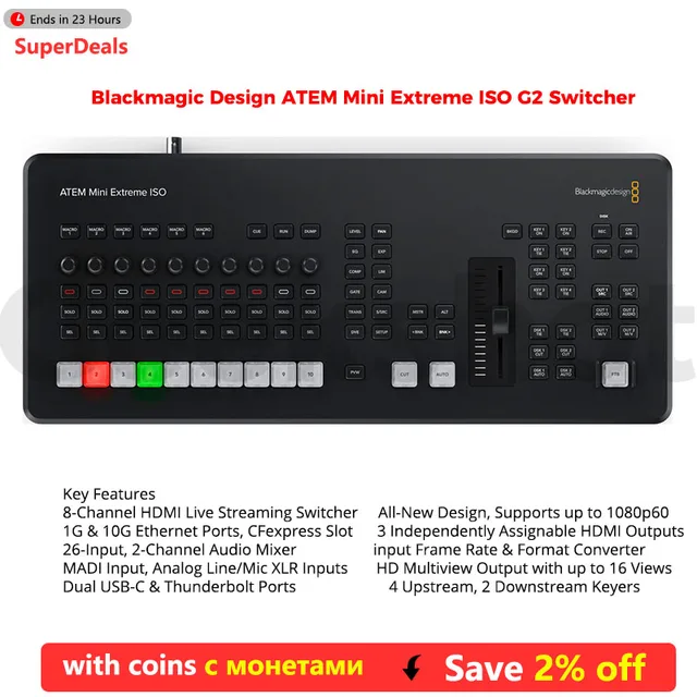 Микросхема Blackmagic Design ATEM Mini Series # ATEM Mini Pro | AliExpress