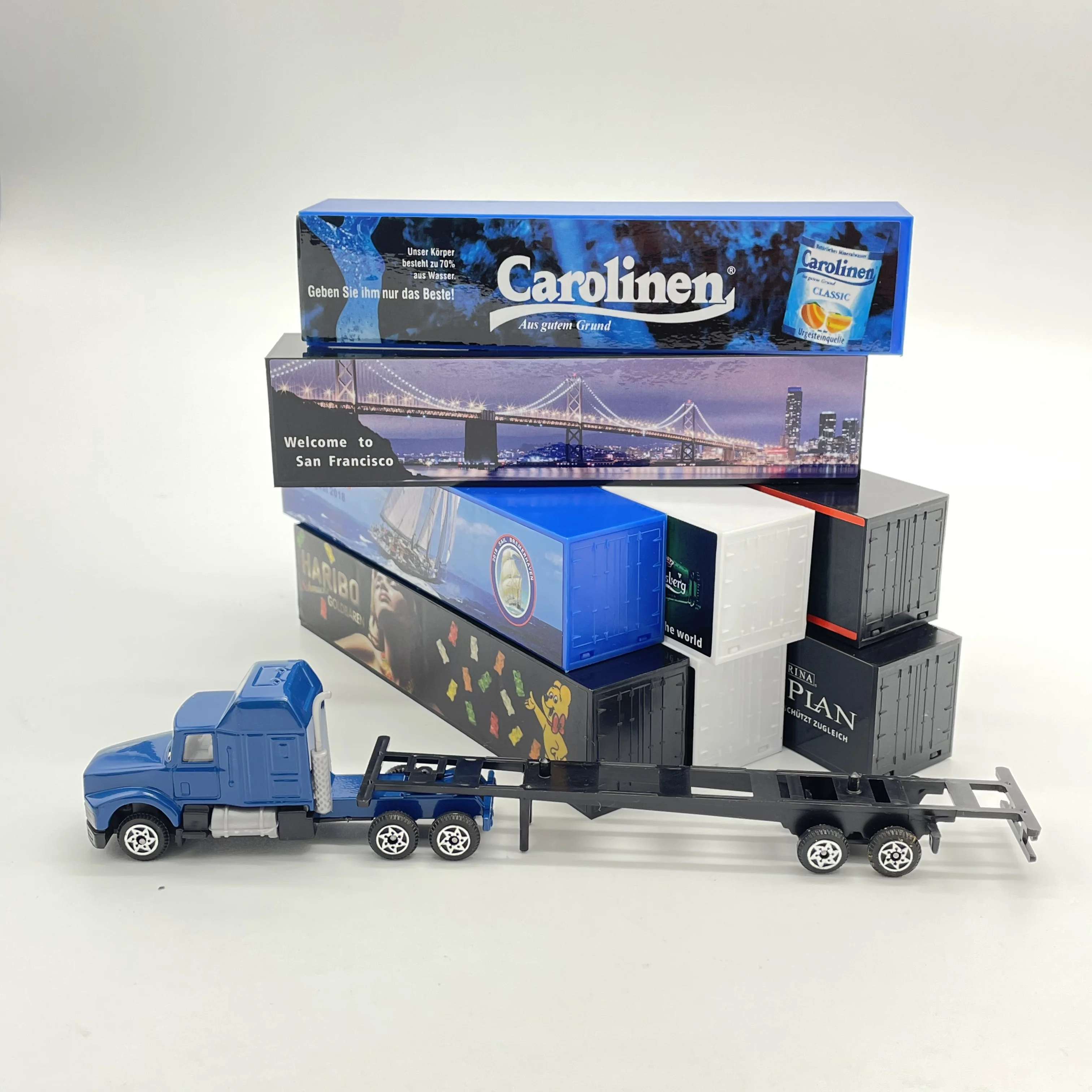 Модель грузовика со шлейфом HO Scale 1:87 | AliExpress