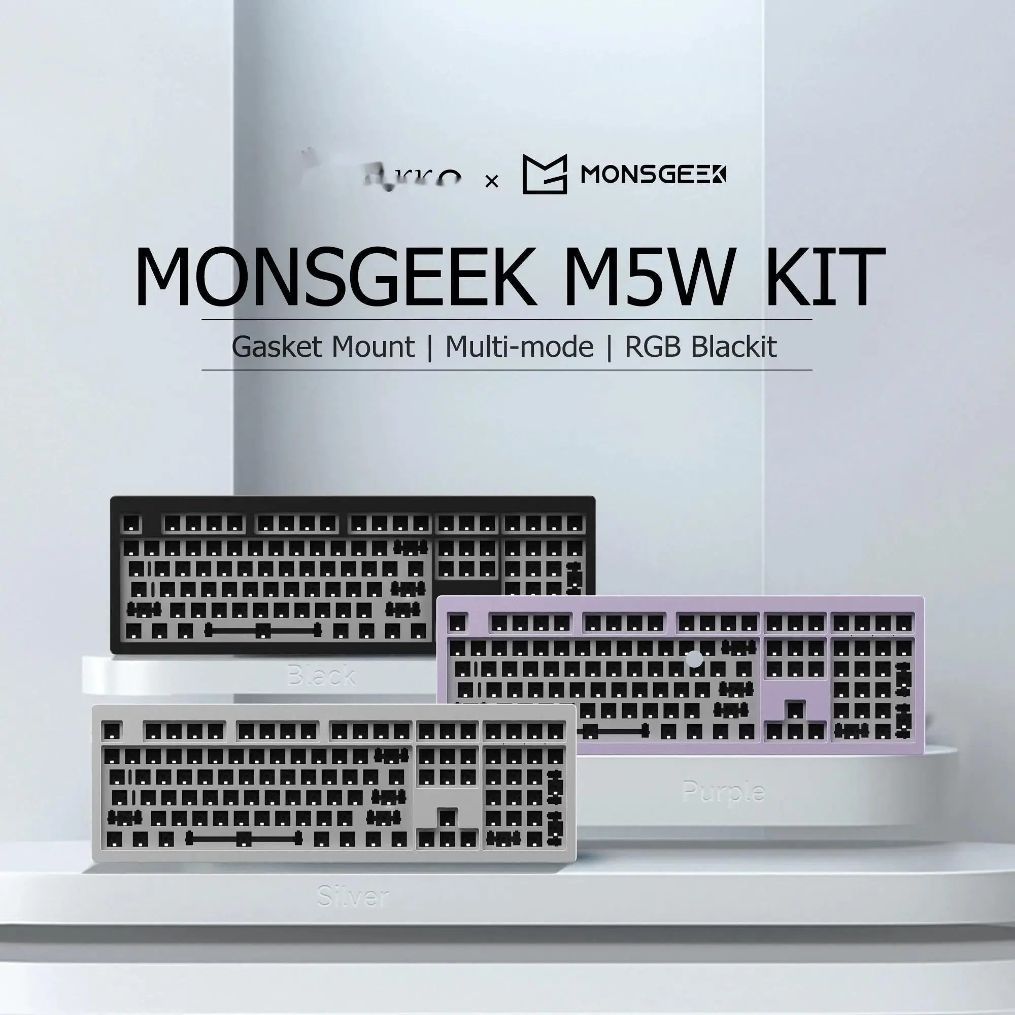 Комплект механической клавиатуры MonsGeek M5W, 108 клавиш, 100% RGB ...