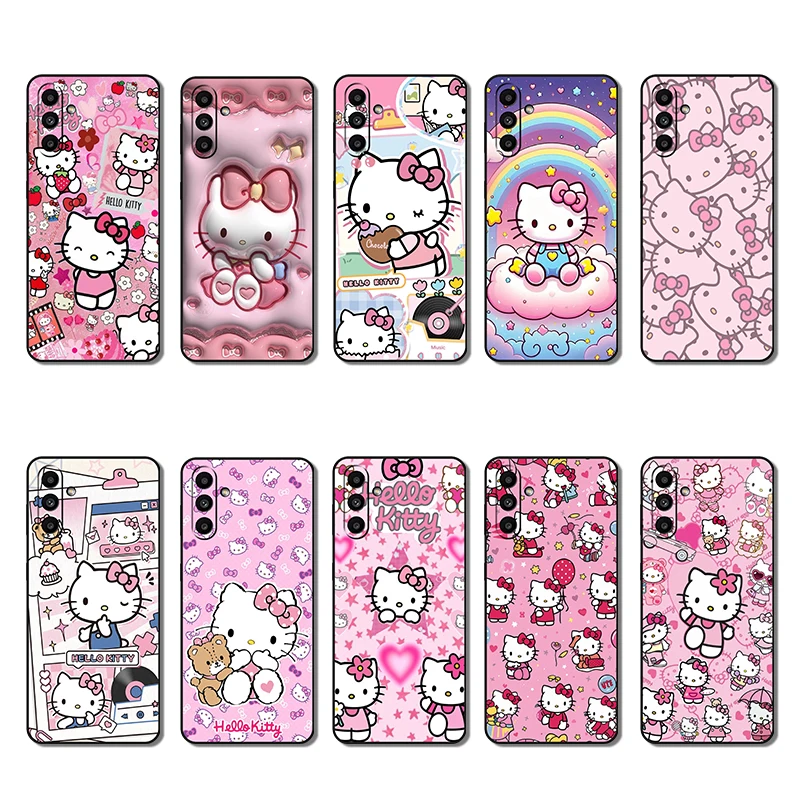Samsung A6 A7 A8 A9 A01 A02 A10 A10S hello kitty креативный дизайн ...