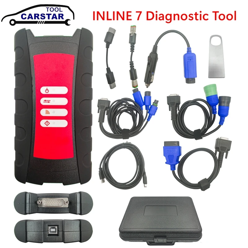 Диагностический инструмент для грузовика Cummins, Встроенный адаптер ...