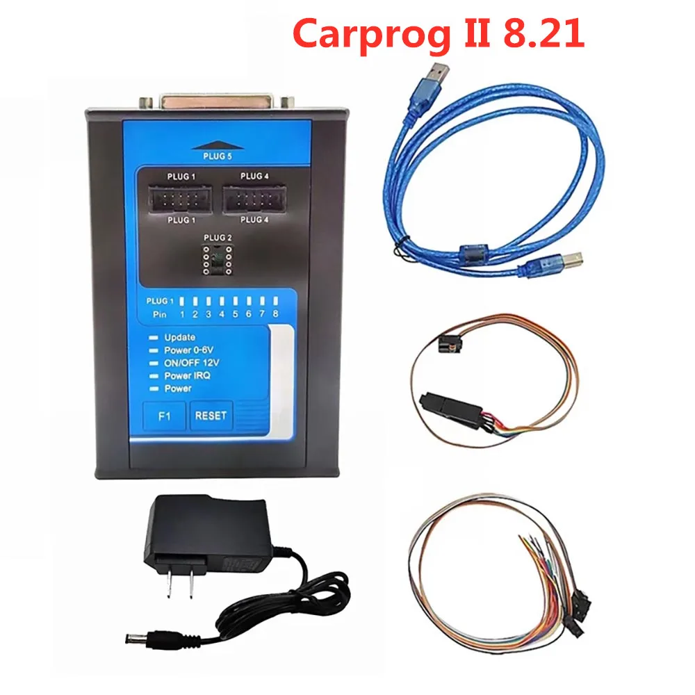 Программатор Carprog 2 OBD2 CarProg2 Airbag SRS Reset Crash Data Immo Off Engine Instruments ...