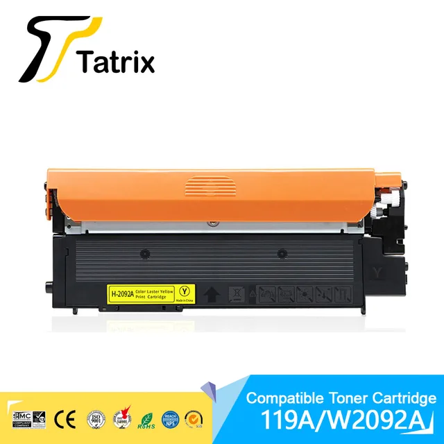 Tatrix для hp 119A совместимый картридж с тонером W2090A W2091A W2092A ...