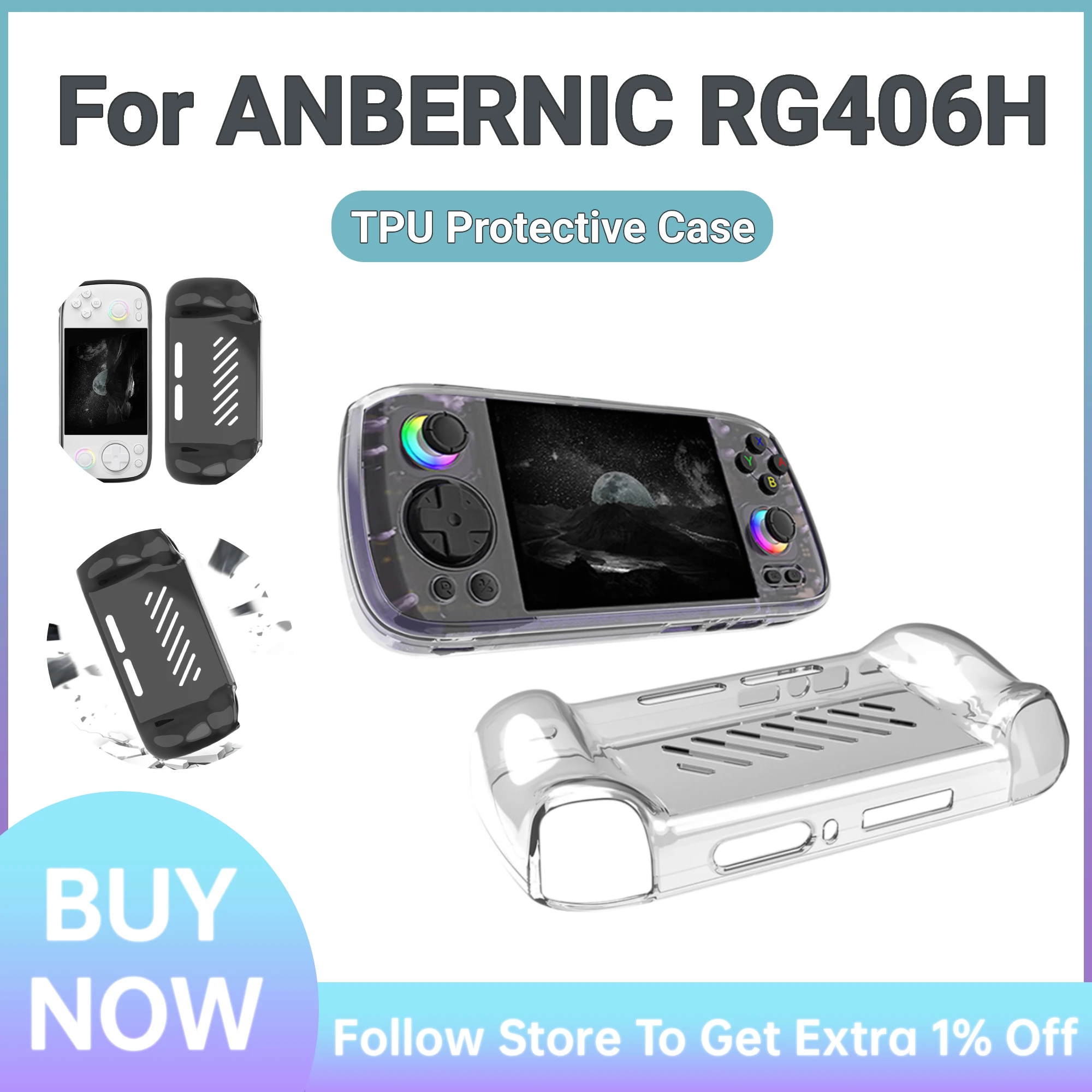 Мягкий чехол для ANBERNIC RG406H | AliExpress