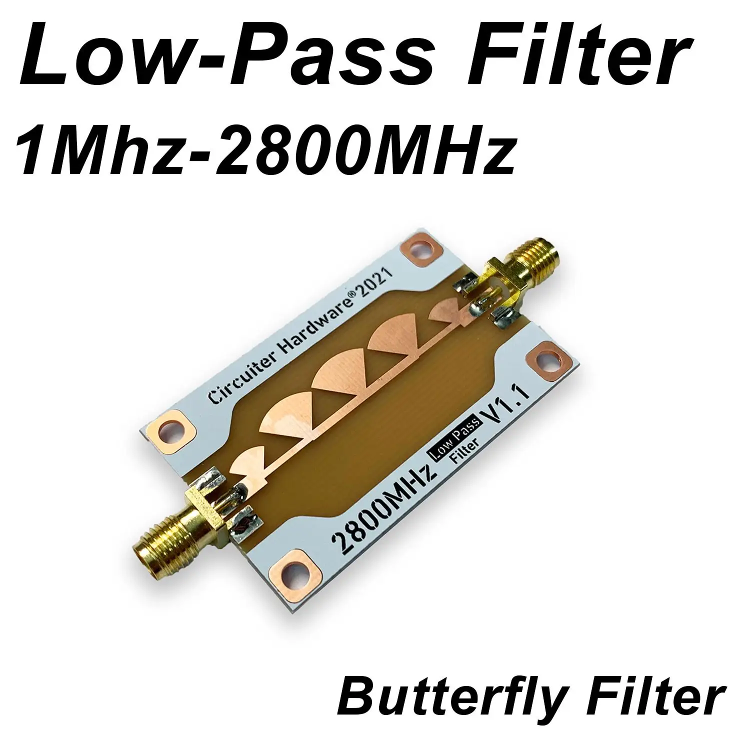 Butterfly microstrip line low-pass filter Circuiter Hardware | AliExpress
