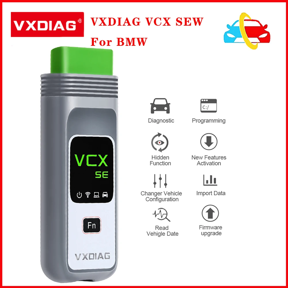 VXDIAG VCX SE для BMW WIFI PK Icom Next ICOM A2 OBD2 автомобильный ...