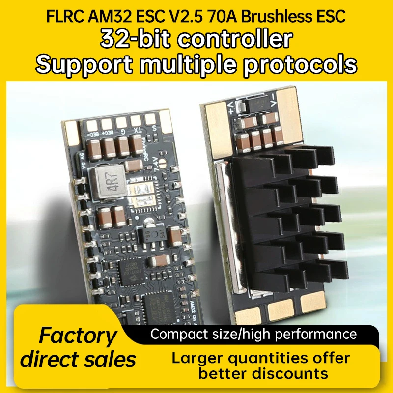 FlyingRC AM32 ESC V2.5 70A для FPV машины | AliExpress