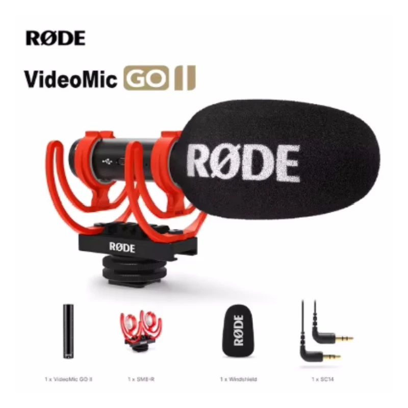 Rode VideoMic GO II студийный микрофон | AliExpress