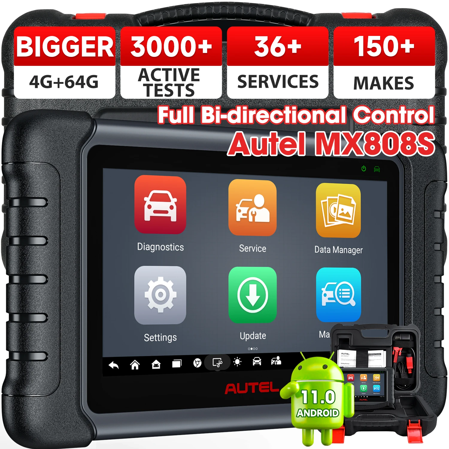 Autel MaxiCheck MX808S OBD2 Автомобильный сканер Автомобильный ...