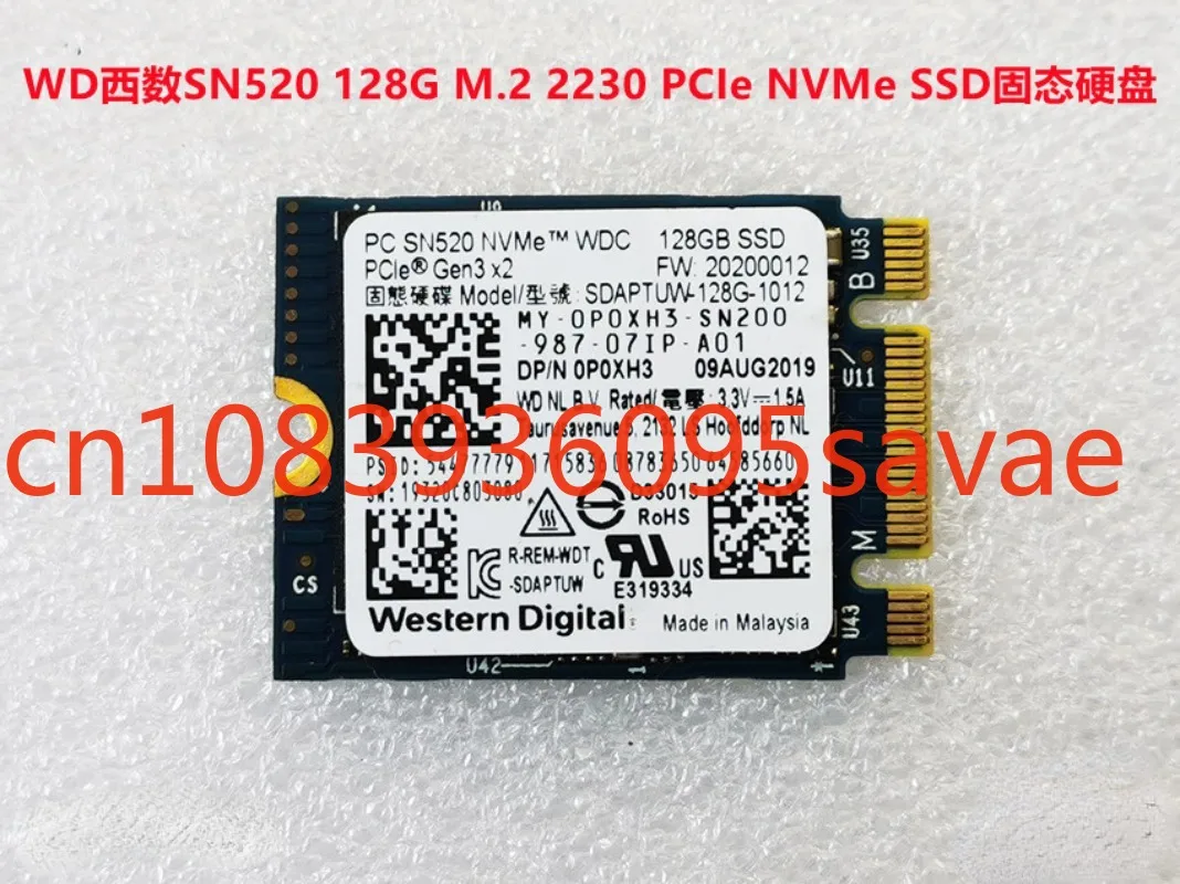 SN520 256G M.2 2230 PCIe NVMe компьютер SSD | AliExpress