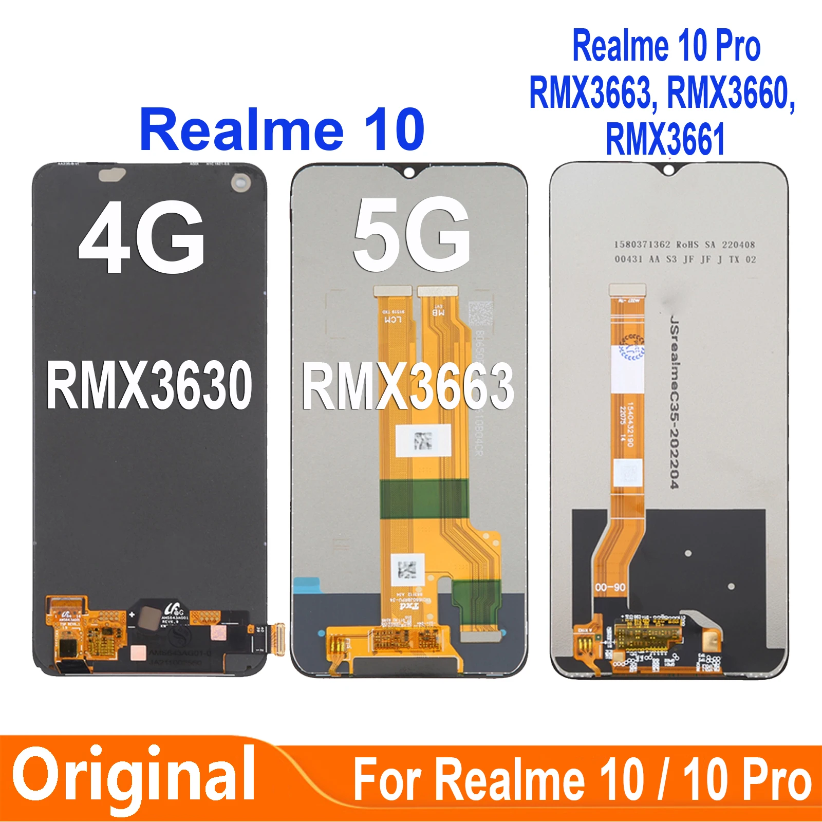 ЖК-дисплей для OPPO Realme 10 Pro 5G RMX3663 RMX3660 RMX3661 | AliExpress
