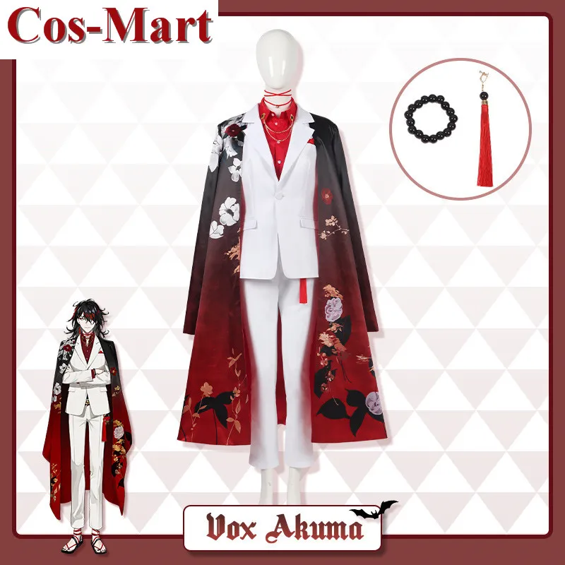 Cos-Mart Anime Vtuber Nijisanji Luxiem Vox Akum Cosplay Costume Battle ...