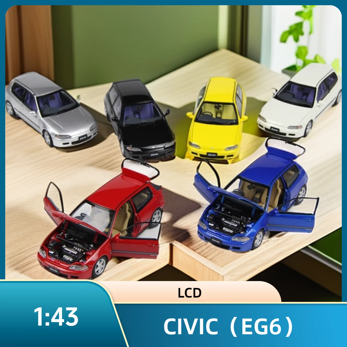 Модель автомобиля Civic EG6 Supra A80 1:43 | AliExpress