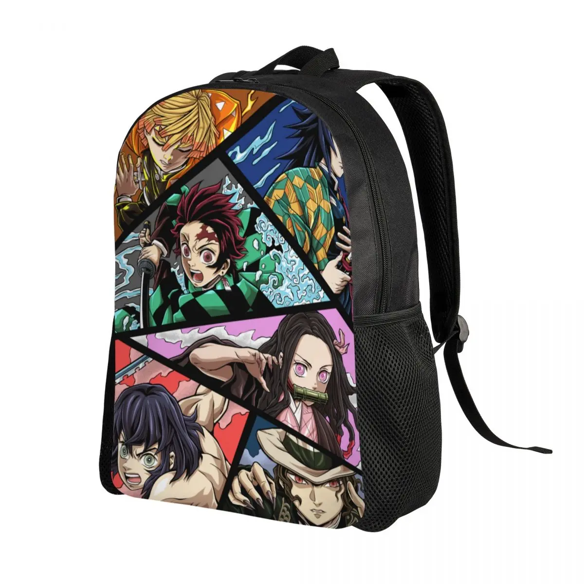 Demon Slayer Nezuko Tanjirou Inosuke Backpacks Kimetsu No Yaiba Manga ...