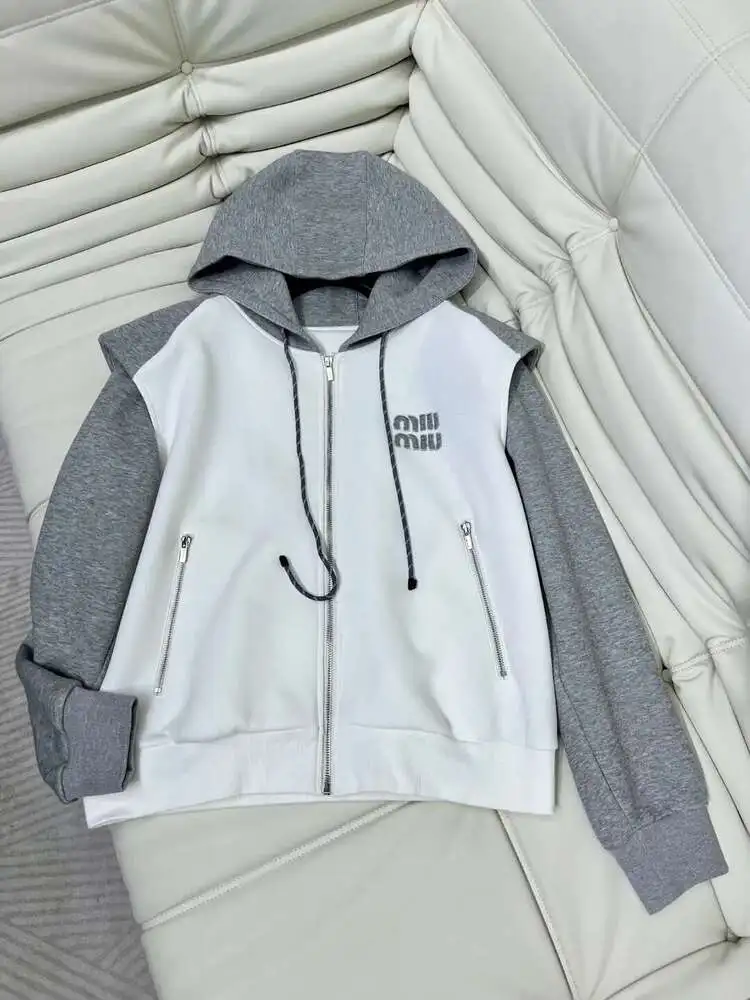 копия 1 1 Осенний Женский Спортивный Костюм Miu Повседневный КомплеКт Из Двух Предметов