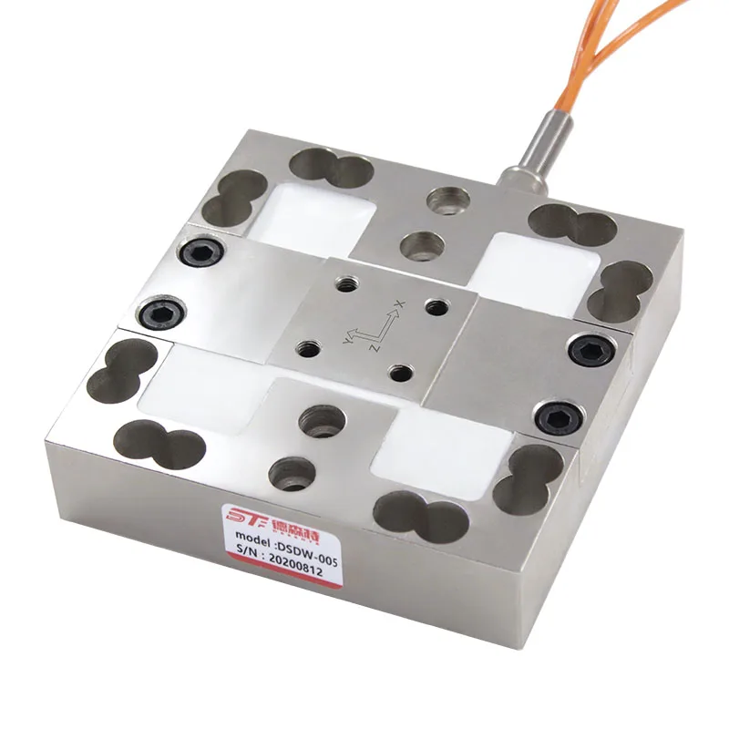 Aluminum alloy 6 axis Multi-axis load cell plate 3 axis force sensor ...