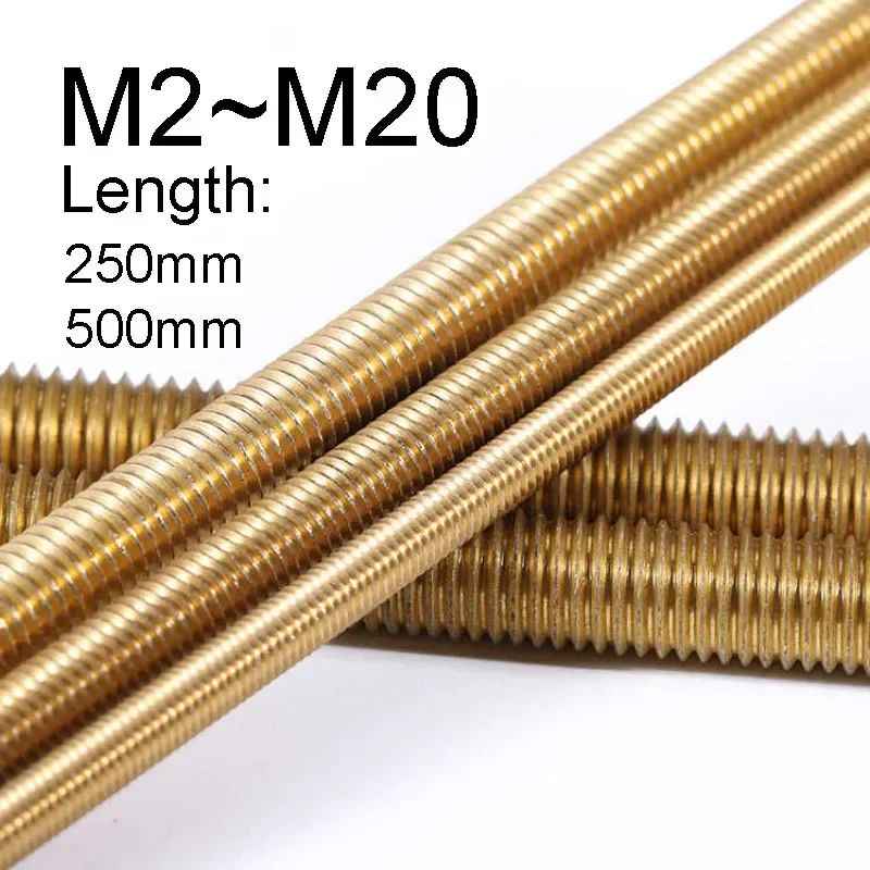 Латунные болты M2 M2.5 M3 M4 M5 M6 M8 M10 M12 M14 M16 M18 M20 | AliExpress