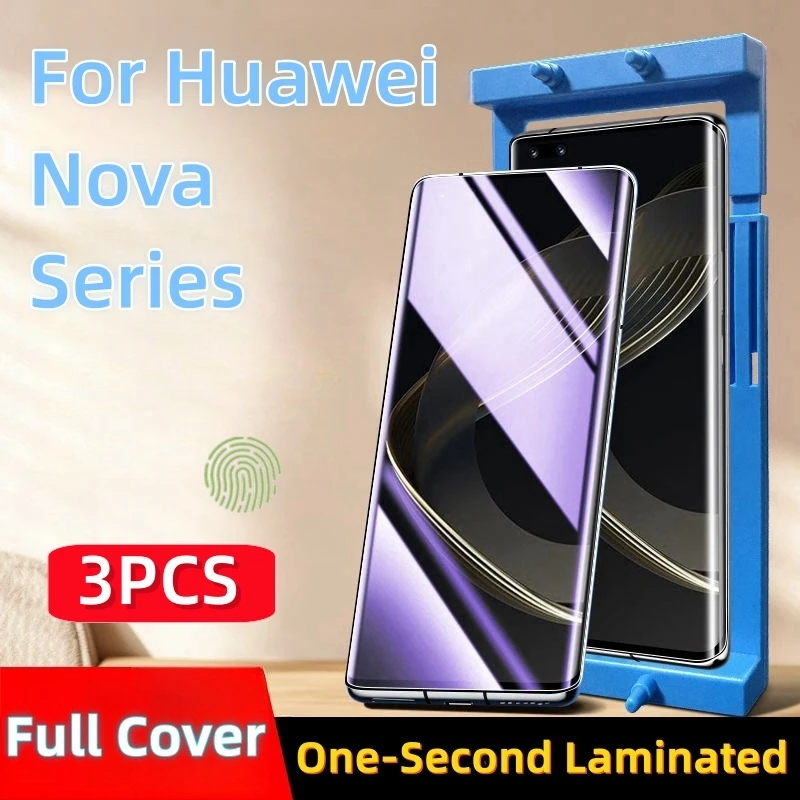 3PCS For Huawei Nova 10 Pro 9 8 7 Nova9 Nova10 Pro Screen Protector Gadgets Accessories Glass ...