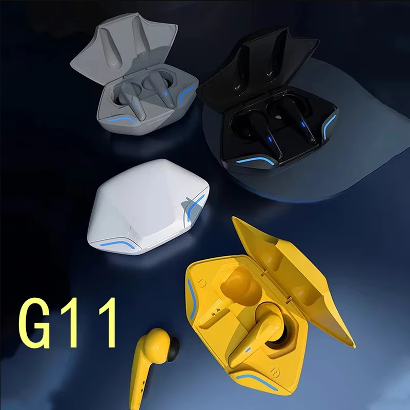 Беспроводные Bluetooth наушники TWS G11 с микрофоном | AliExpress