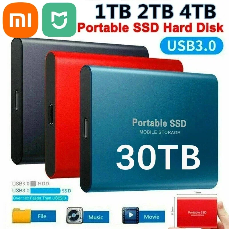 Внешний мобильный жесткий диск Xiaomi Mijia | AliExpress
