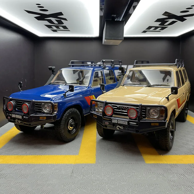 Kyosho 1:18 Land Cruiser LC60 Модель автомобиля из сплава Land Cruiser ...