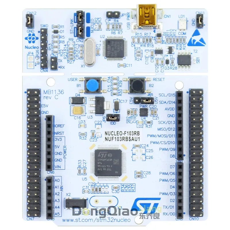 Плата со встроенной фотографией STM32F1 STM32F103 STM32F103 STM32 | AliExpress