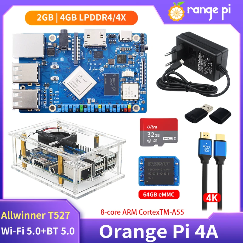 Orange Pi 4A Одноплатный компьютер | AliExpress