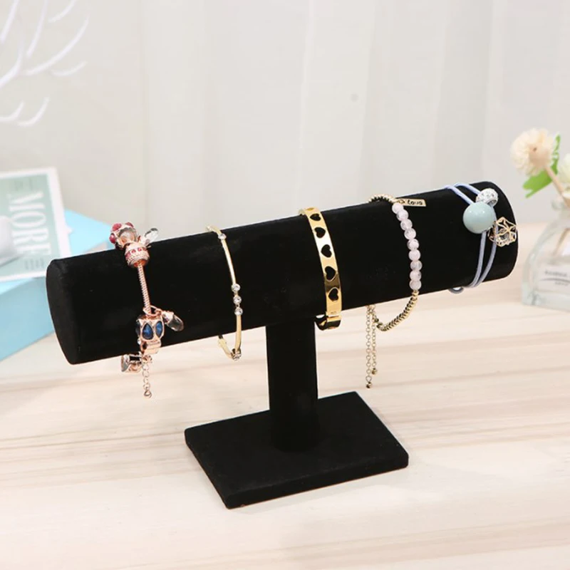 Вельветовая стойка для браслетов и цепочек | AliExpress