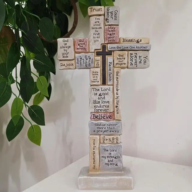 Inspirational Standing Jesus Cross | Christian Marketplace, Shop ...