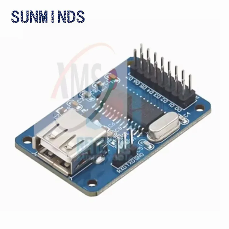 U-диск CH376 CH376S U, модуль чтения и записи, поддерживает передачу ...