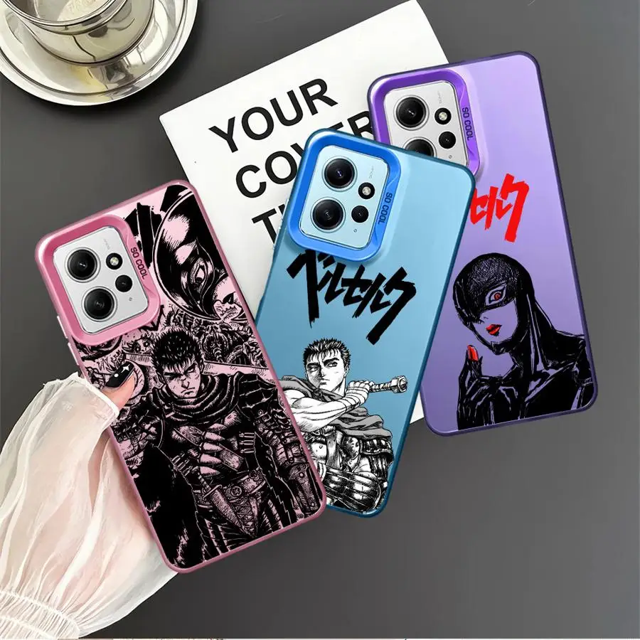 Berserk Anime Guts Cool Cover Phone Case for Xiaomi Redmi Note 13 Pro ...