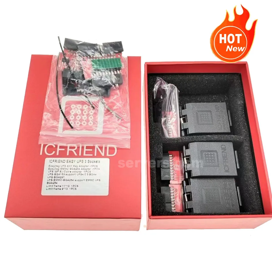 z3x easy jtag ICFRIEND EASY JTAG UFS 3 в 1 UFS BGA 153, UFS BGA 297 ...