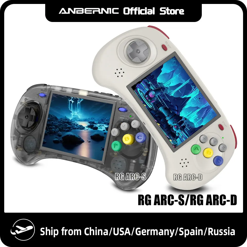 ANBERNIC RG ARC-D Ретро портативная игровая консоль Android Linux ...