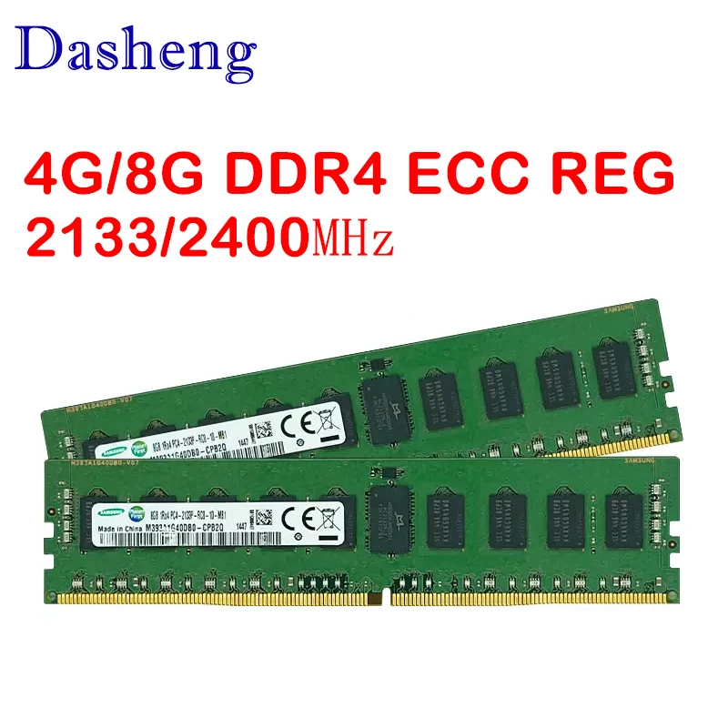 DDR4 Ram 8 ГБ 16 ГБ 32G 64G 128G PC4 Память 2133 МГц 2400 МГц 2666 МГц 2133P 2666V ECC REG ...