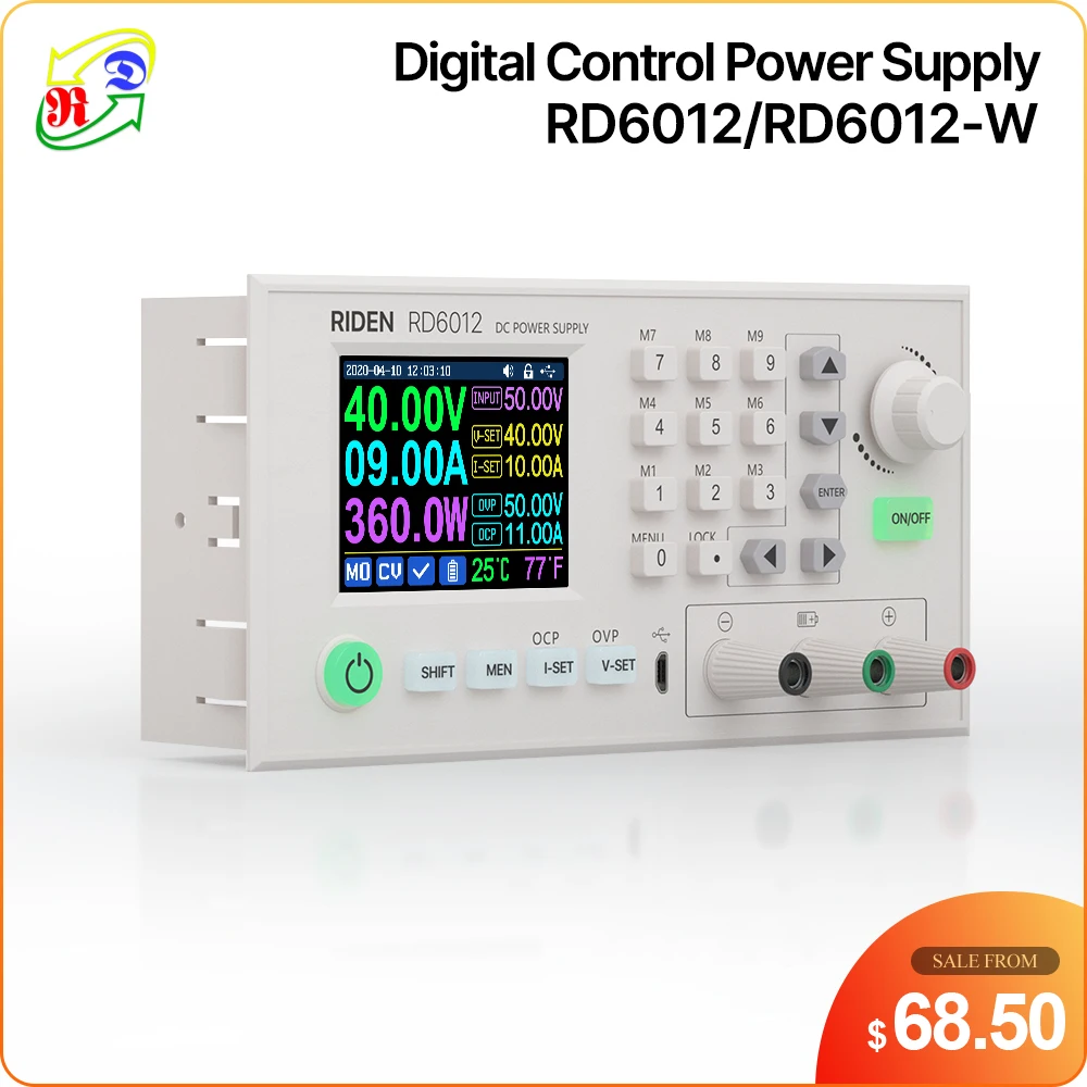 Регулируемый импульсный блок питания RD RD6012 60V 12A | AliExpress