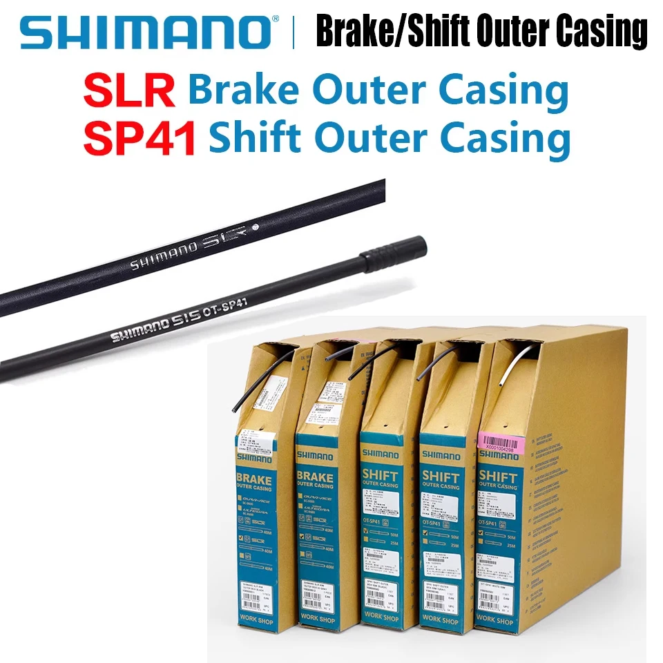 SHIMANO SP41 наружный тросик SLR для дорожного велосипеда | AliExpress