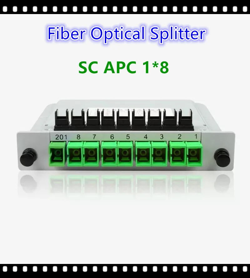 1x8 ports pigtail cassete splitter box fiber optic | 1x8 ports pigtail ...