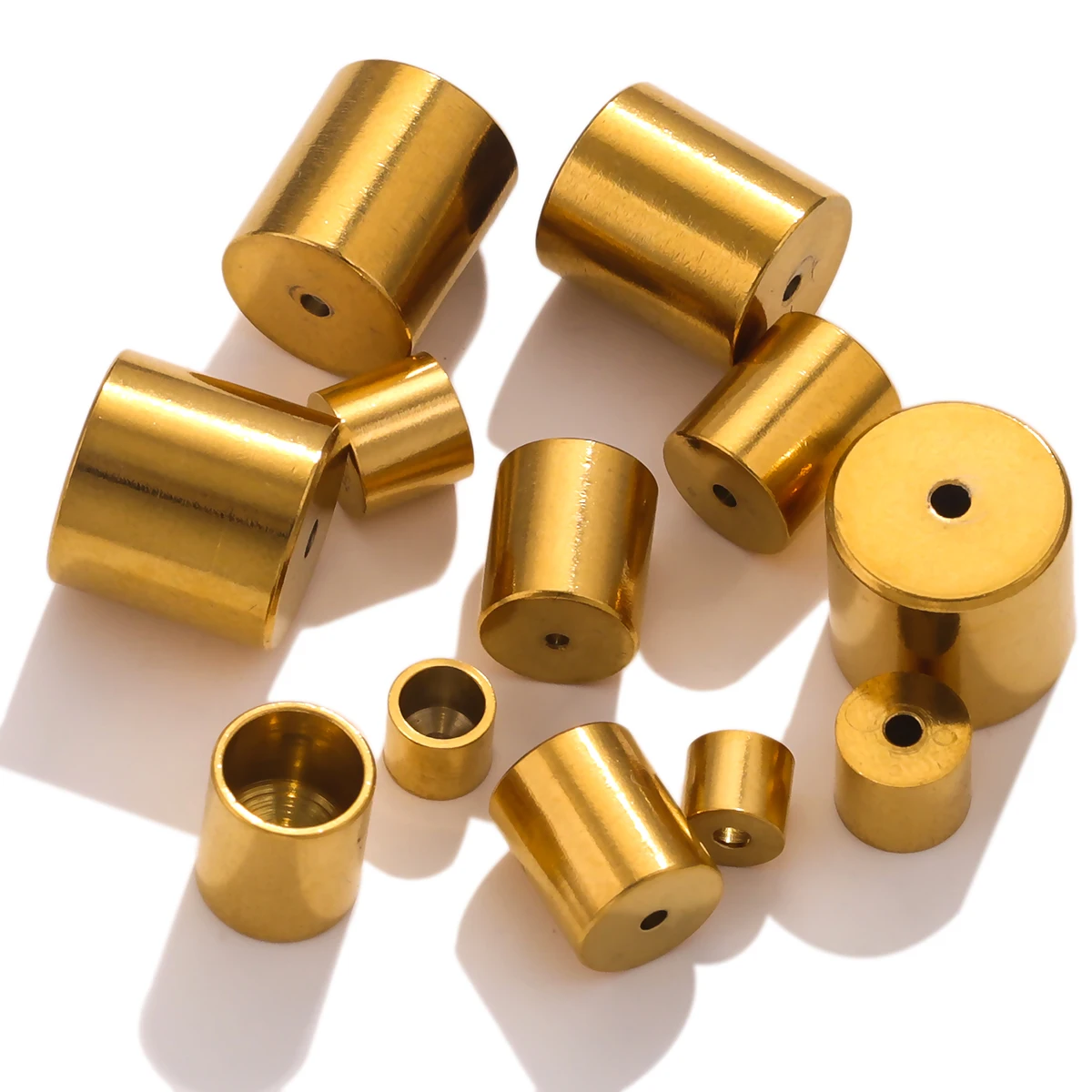 20 шт. обжимных концевых заглушек из нержавеющей стали Aiovlo | AliExpress