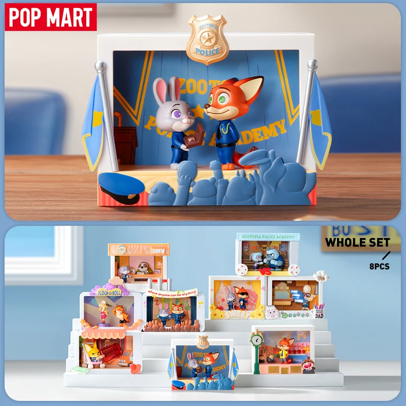 POP MART Zootopia Highlight Moment Series Фигурки-сюрприз | AliExpress
