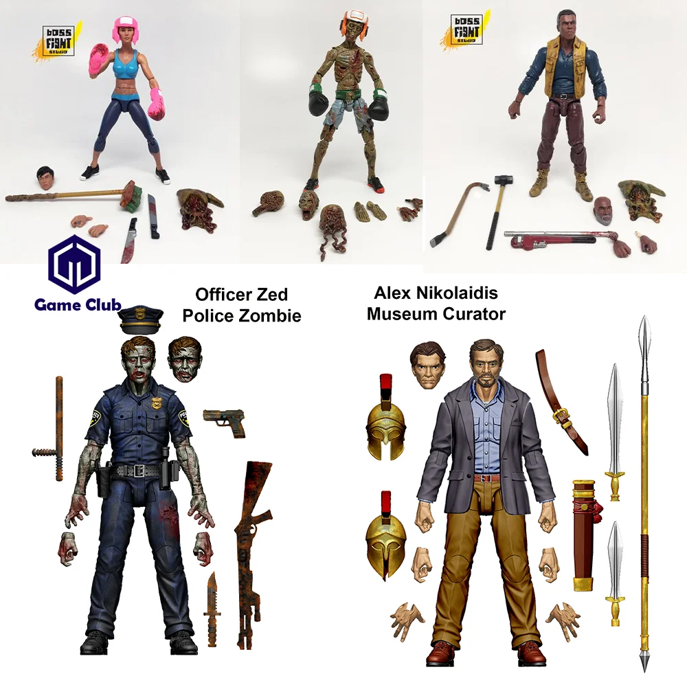 BFS Boss Fight Studio 1/18 Зомби Z Серии Женская Полицейская Фигурка 3 ...