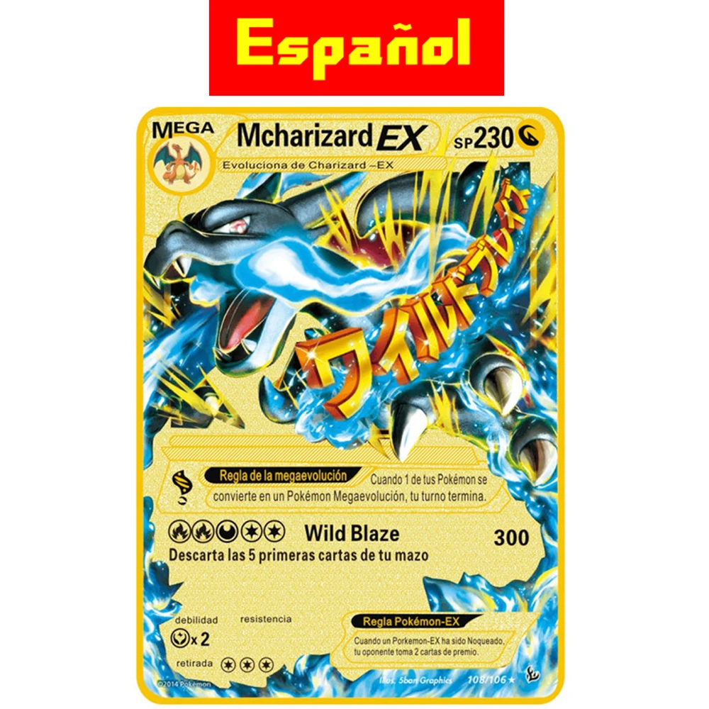 Mega Pikachu Pokemon Card Ex