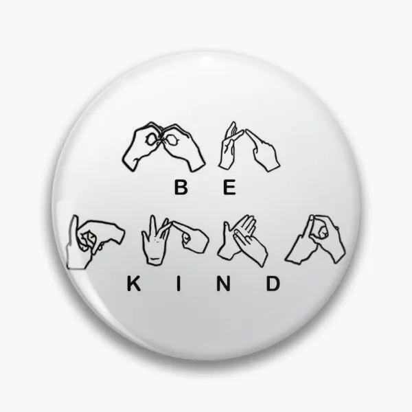 Мягкая булавка Bsl Be Kind, Женская мультяшная бижутерия, подарок для ...