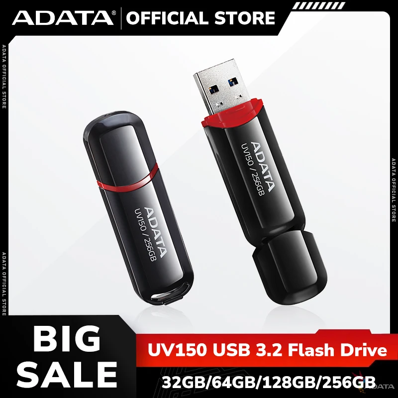 ADATA UV150 флешка USB 3.2 32/64/128/256 ГБ | AliExpress