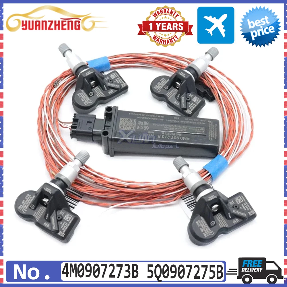 4M0907273B 5Q0907275B система мониторинга давления в шинах TPMS для ...
