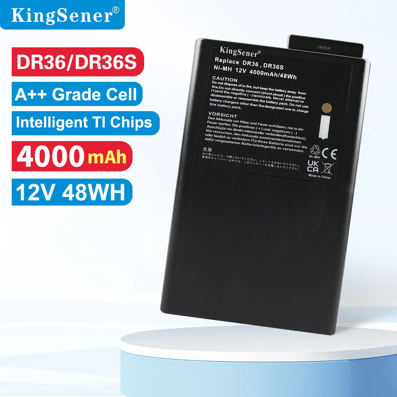 DR36 NJ1020 Батарея для Olympus Panametrics EPOCH 4, ультразвуковой ...