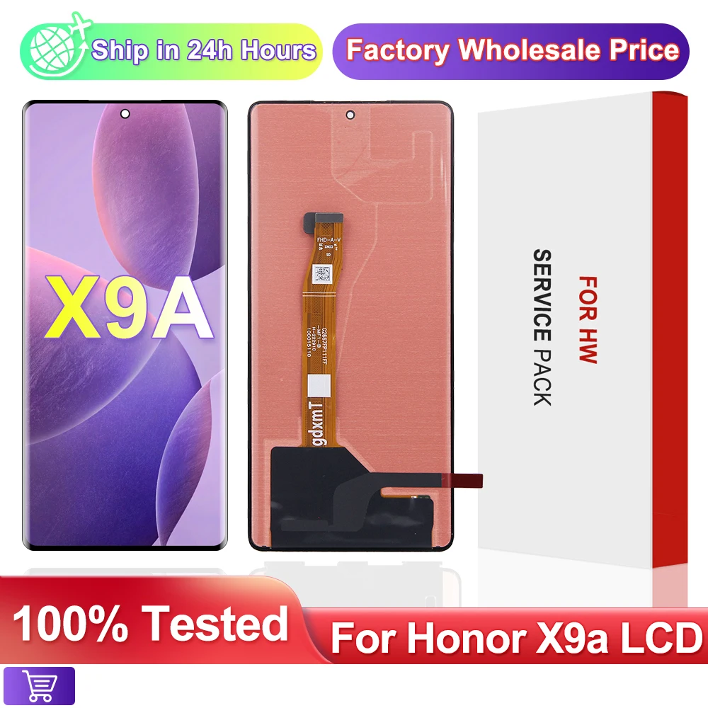 Super AMOLED для Huawei Honor X9a RMO-NX1 X40 RMO-AN00 ЖК-экран с ...