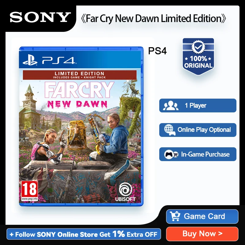 Sony PlayStation 4 Far Cry New Dawn PS 4 Far Cry New Dawn PlayStation4 PS4 PS5 AliExpress