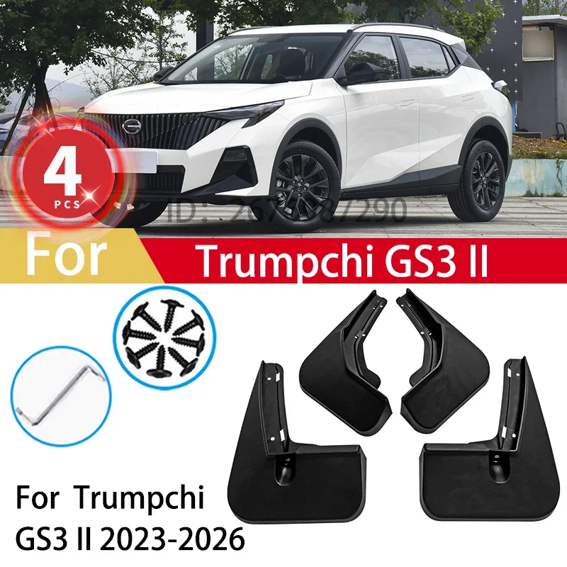 For Trumpchi GS3 II GAC GS3 Emzoom 2023 2024 2025 Mud Flaps Splash ...